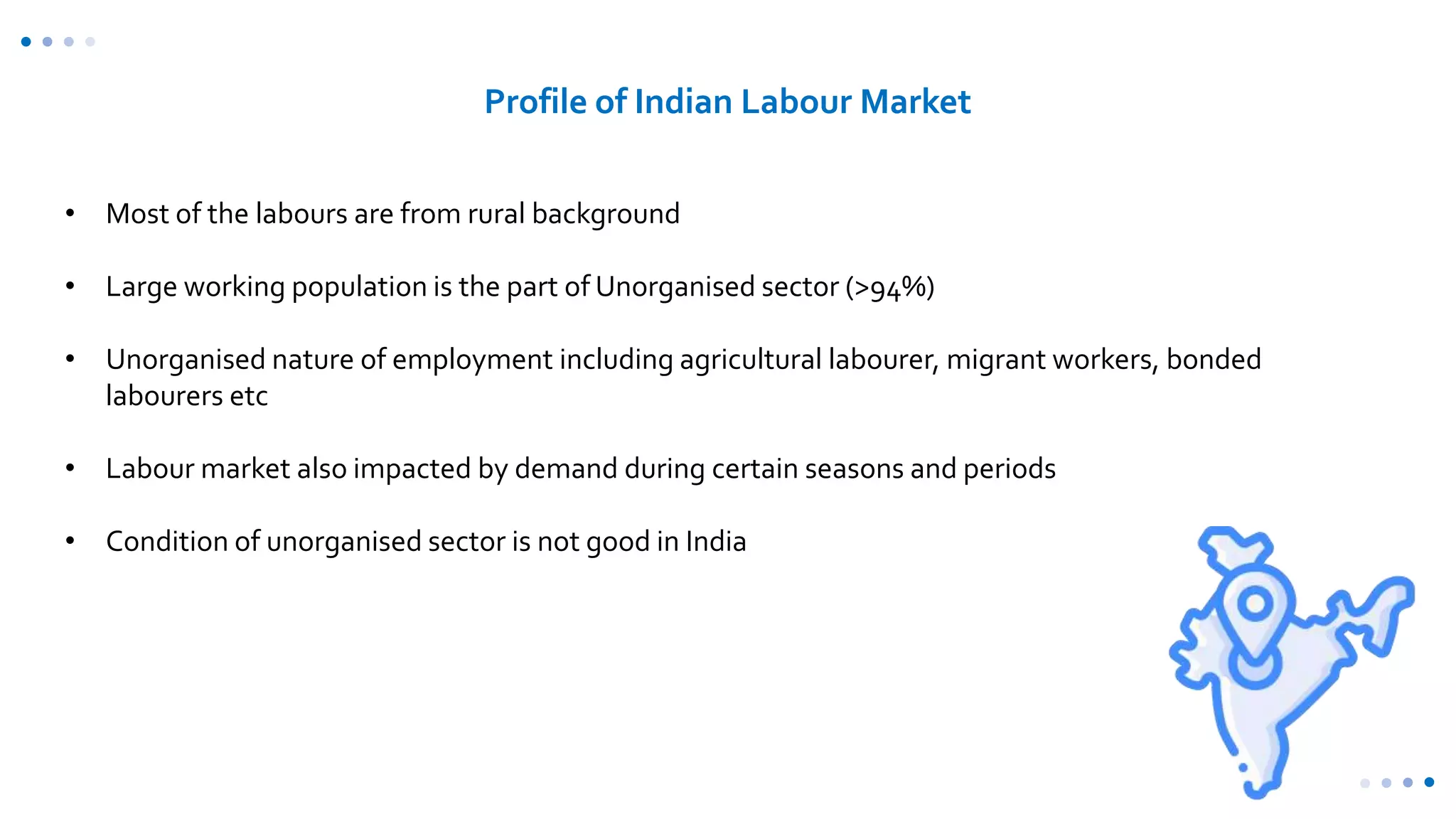 Labour market in india | PPT