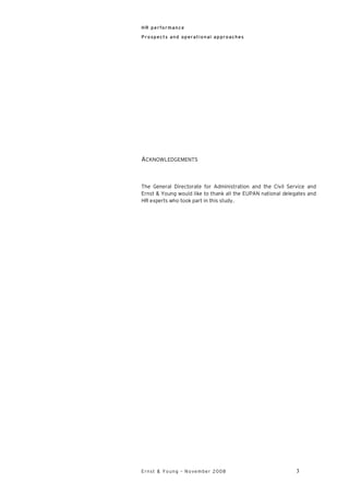 European HR Management Performance Assessment | PDF