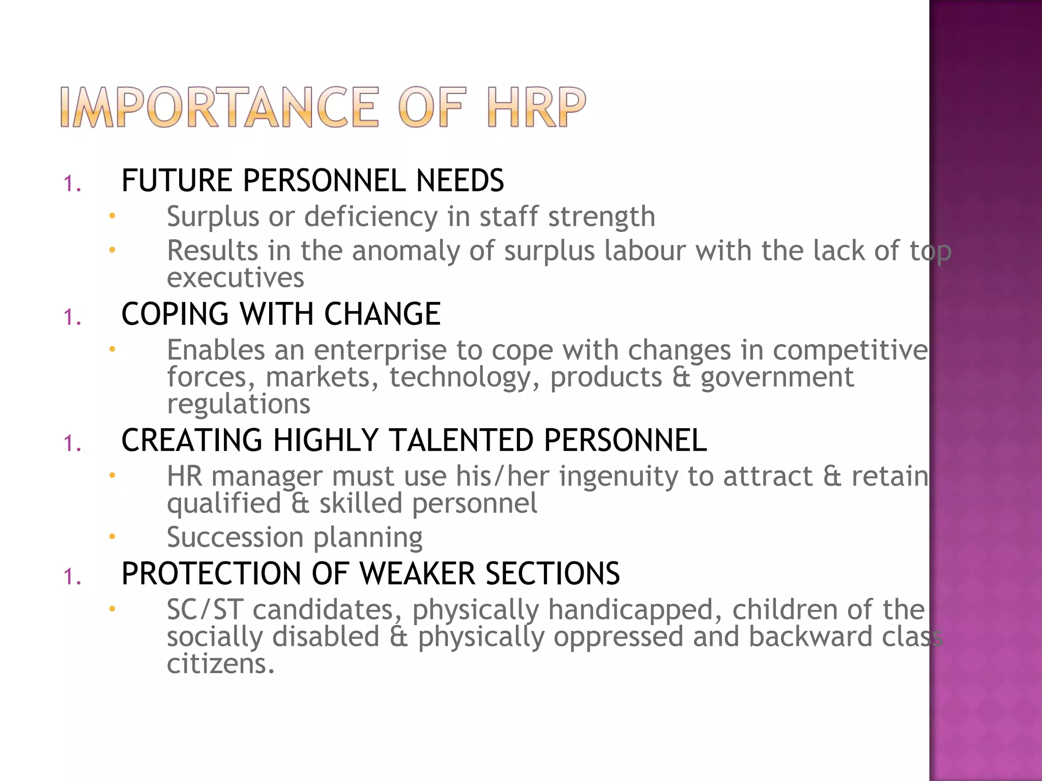 Human Resource planning | PPT