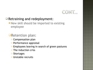Hr planning | PPT