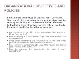 BBA-SEM-3-HR planning | PPT