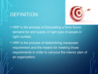 HR planning nature and significance | PPTX