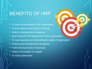 HR planning nature and significance | PPTX
