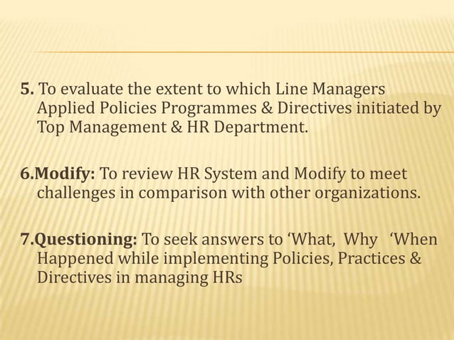 Hr planning and audit | PPT