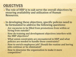 Hr planning and audit | PPT