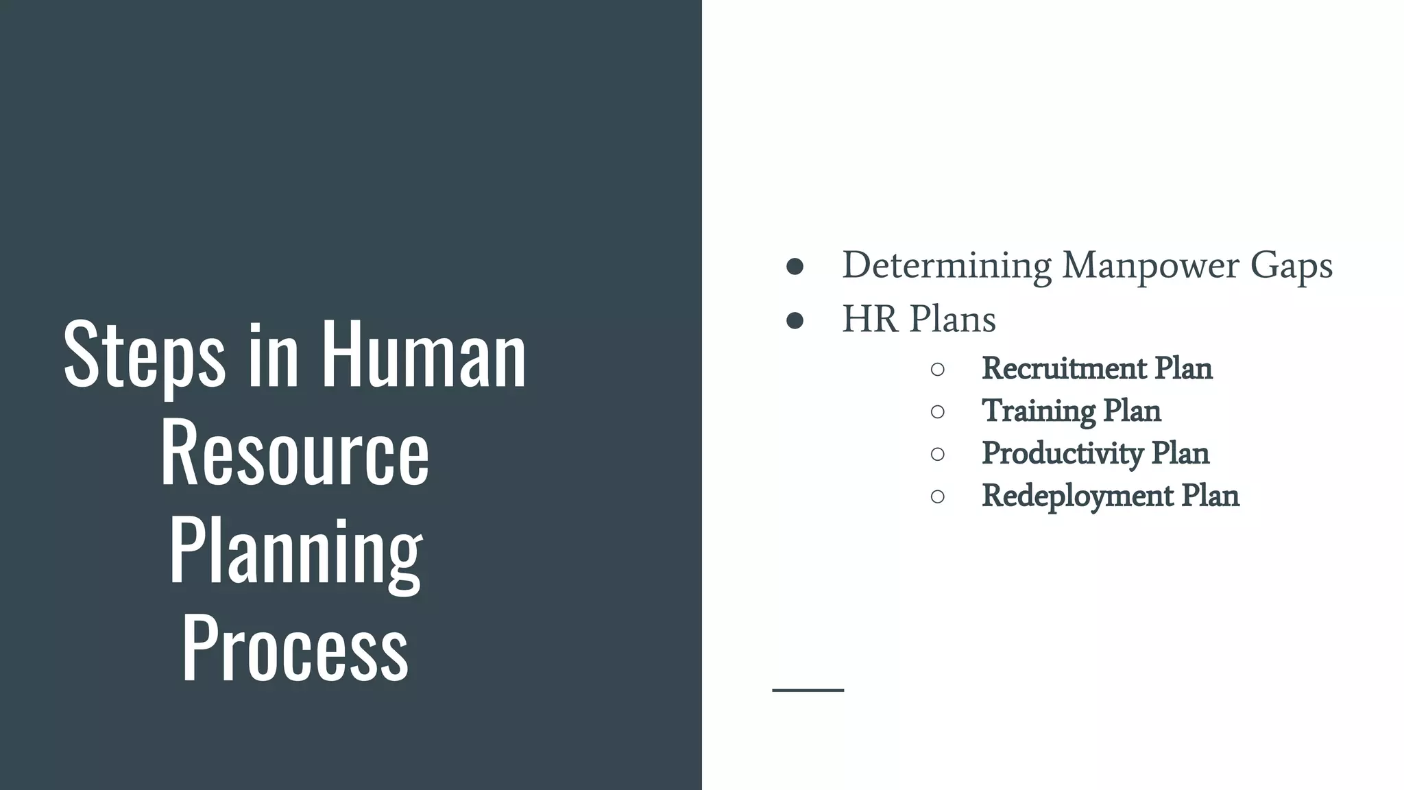 Human Resource Planning Process PPT and Notes. | PPT