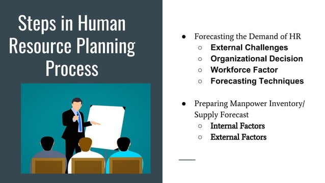 Human Resource Planning Process PPT and Notes. | PPT