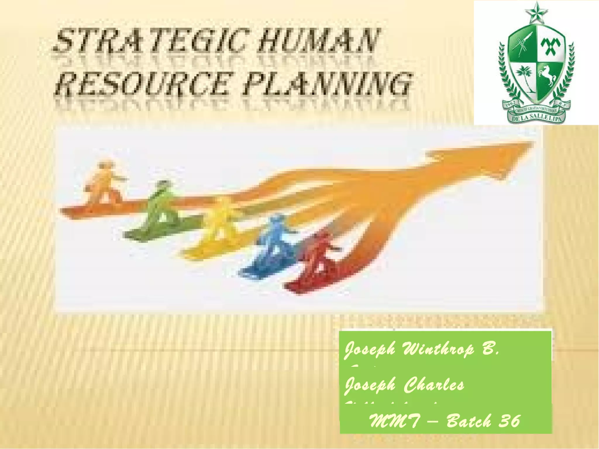 Strategic HR Planning Report | PPT