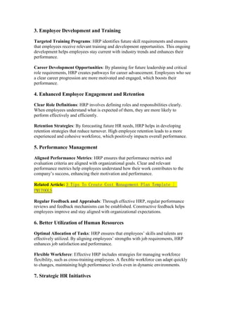Crafting HR Plan Template: 5 Expert Tips | PDF