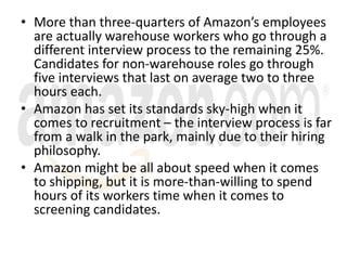 Hr policies and practices at amazon (kartik jain) | PPTX