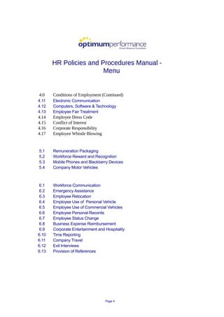 Hr policies and_procedures_manual | DOC