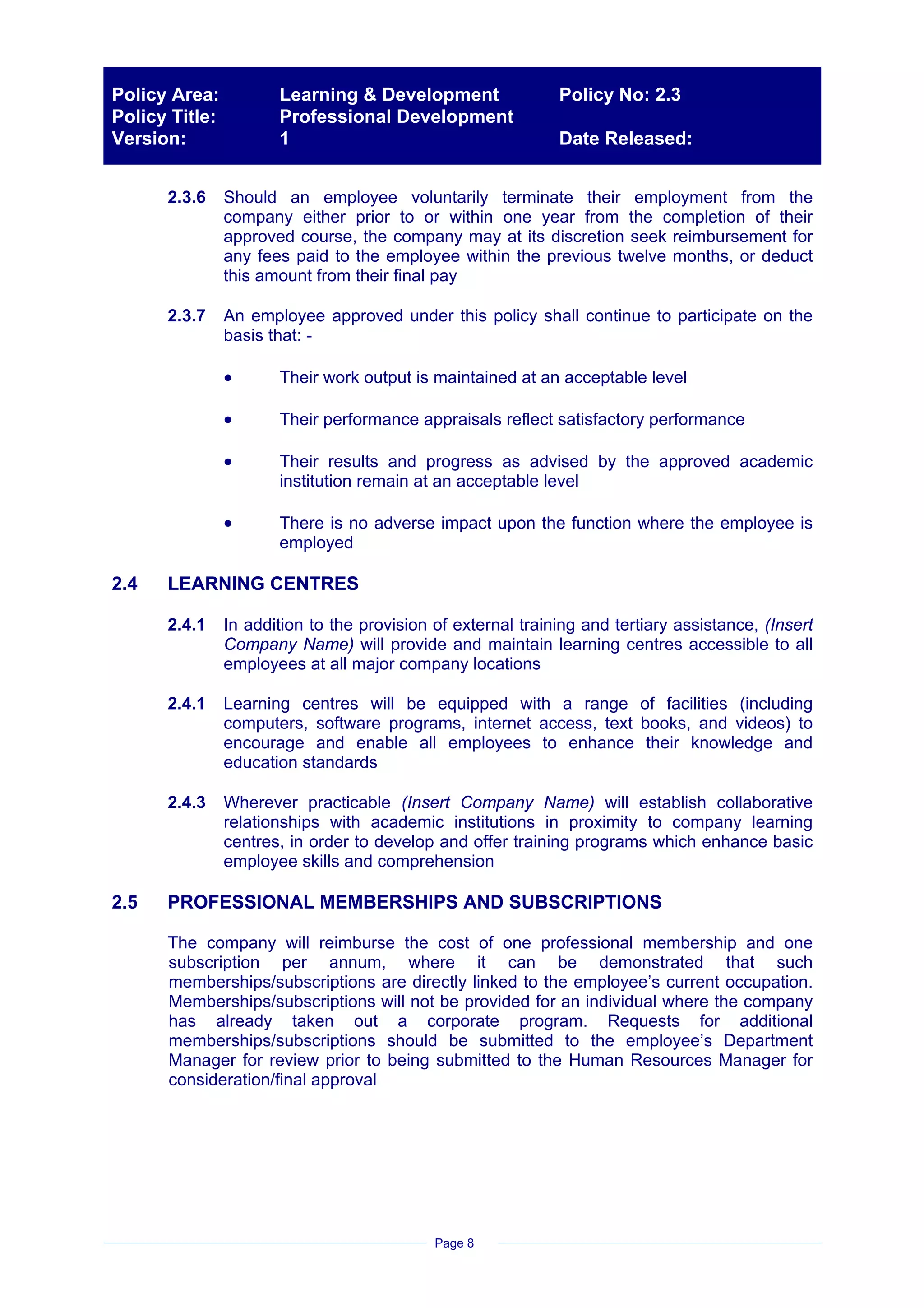 Hr policies and_procedures_manual | PDF