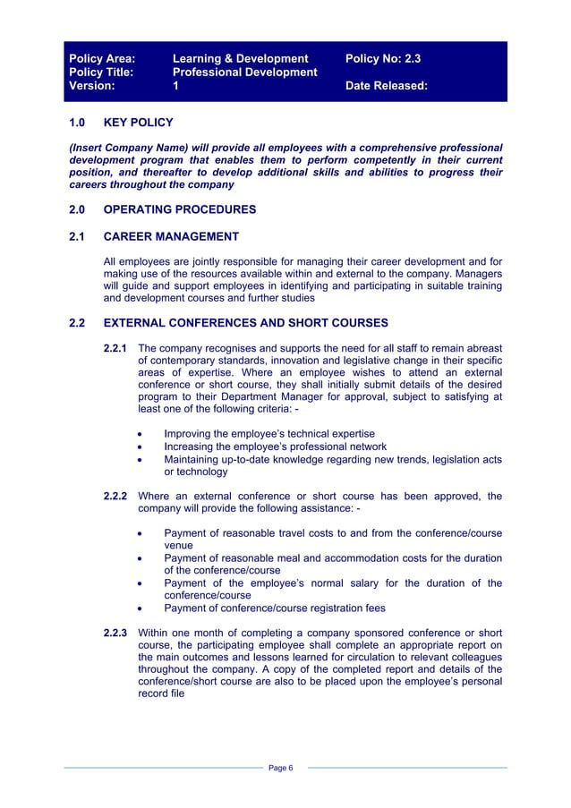 Hr policies and_procedures_manual | PDF | Human Resources | Business