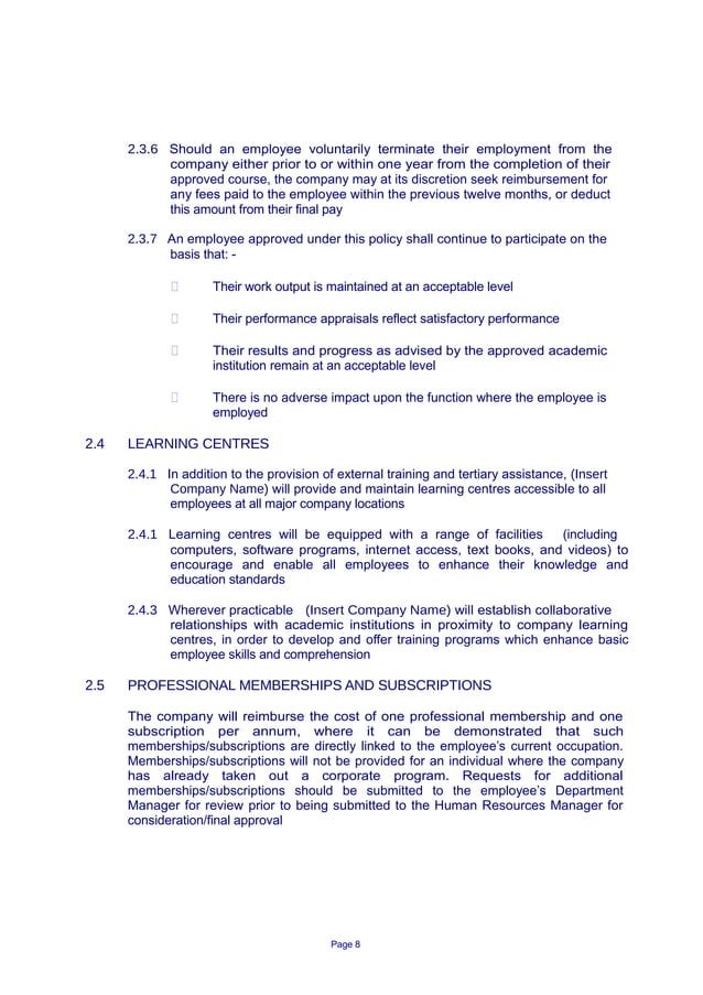 Hr policies and_procedures_manual (1) | PDF
