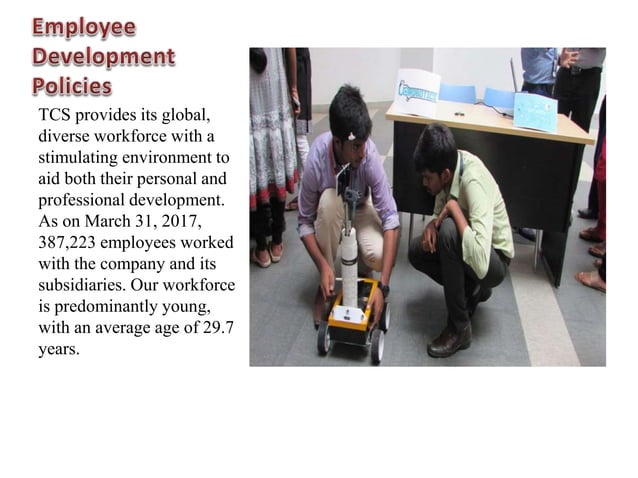 Hr policy Employee Development TCS | PPTX | Business | Business and Finance