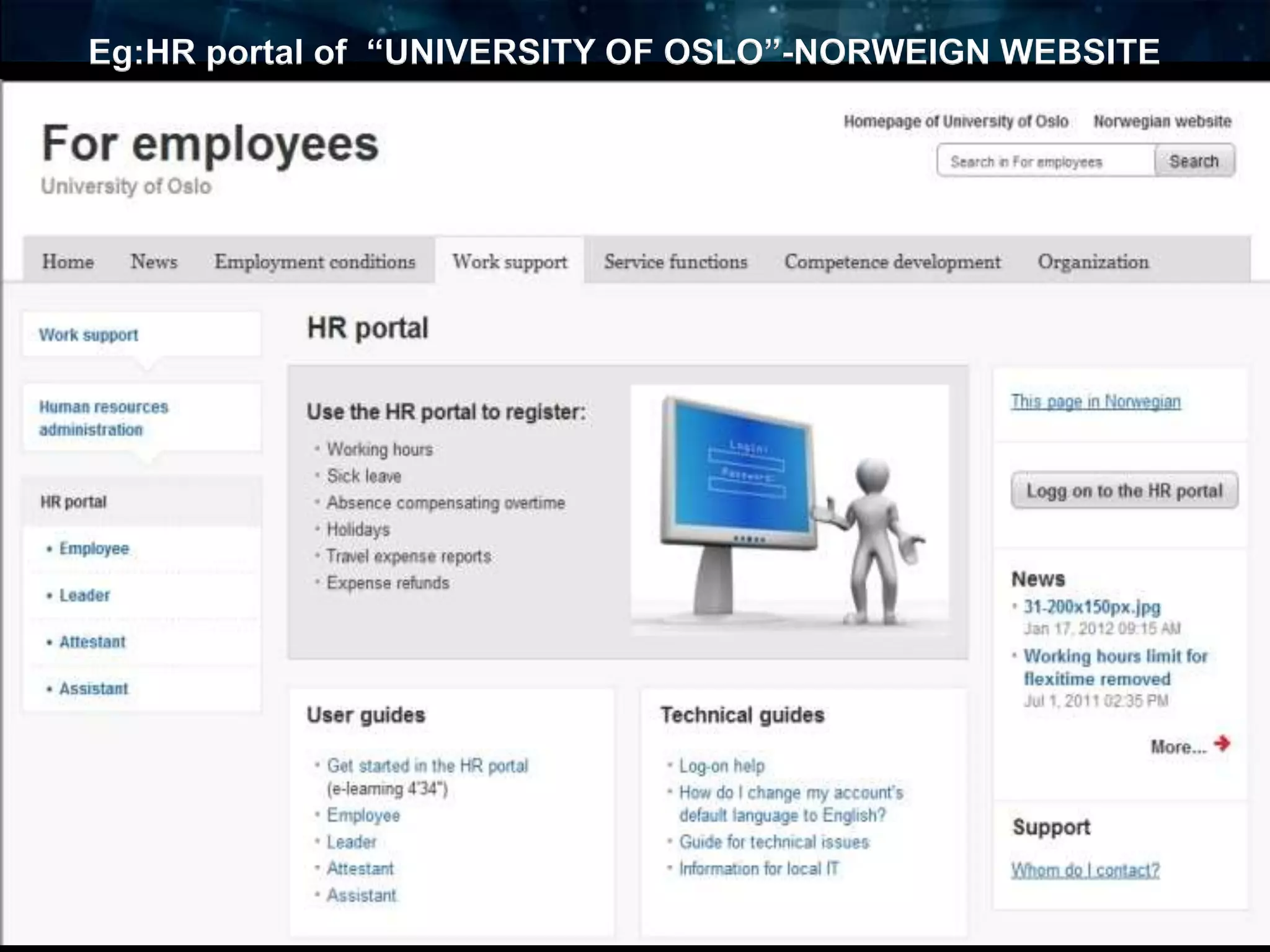 DESIGNING A HR PORTAL | PPTX
