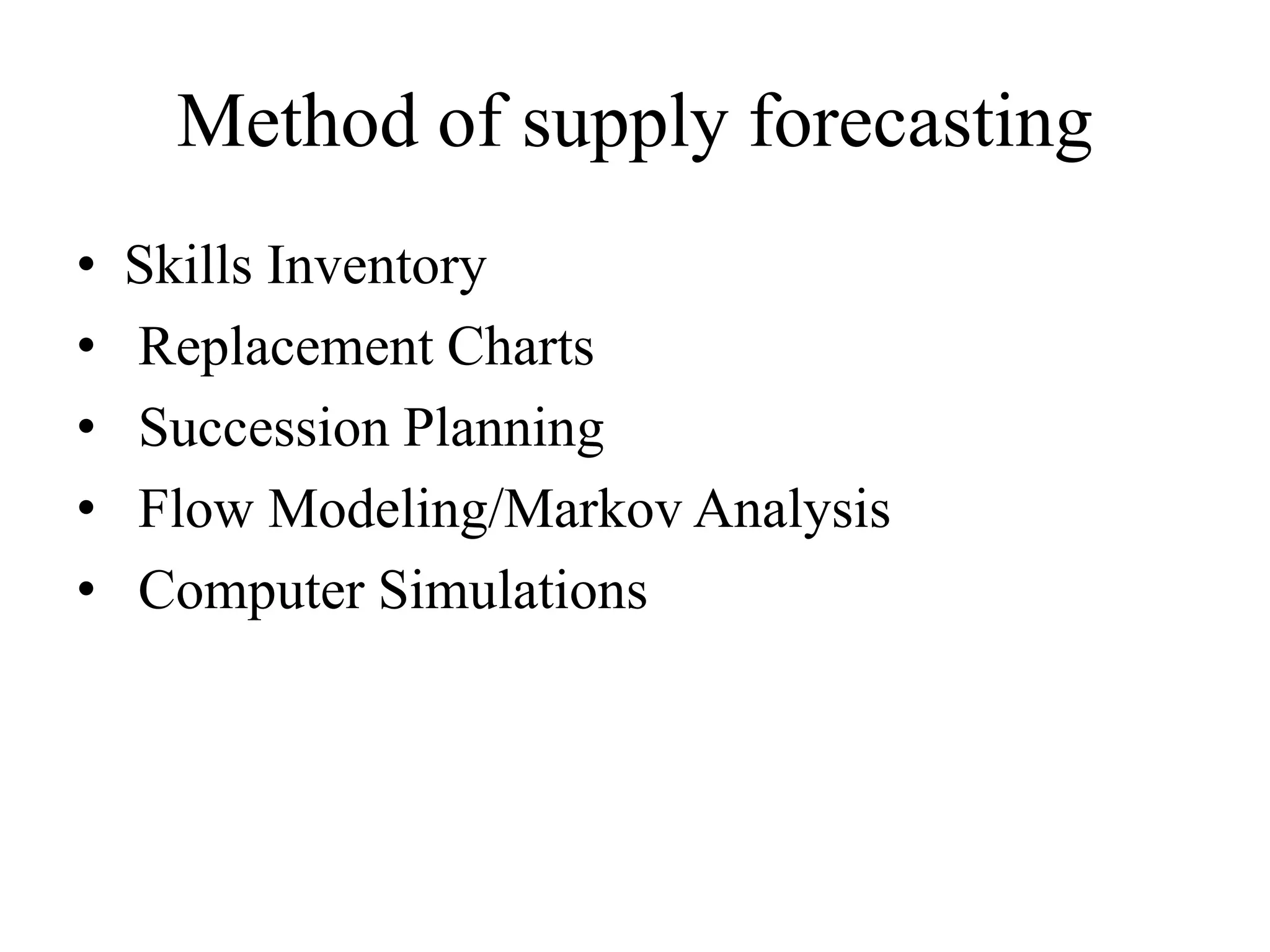 HRP Demand and supply | PPTX