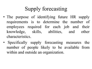 HRP Demand and supply | PPTX