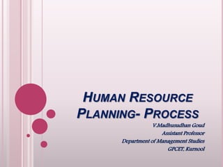 Human Resource Planning PPT | PPTX | Human Resources | Business