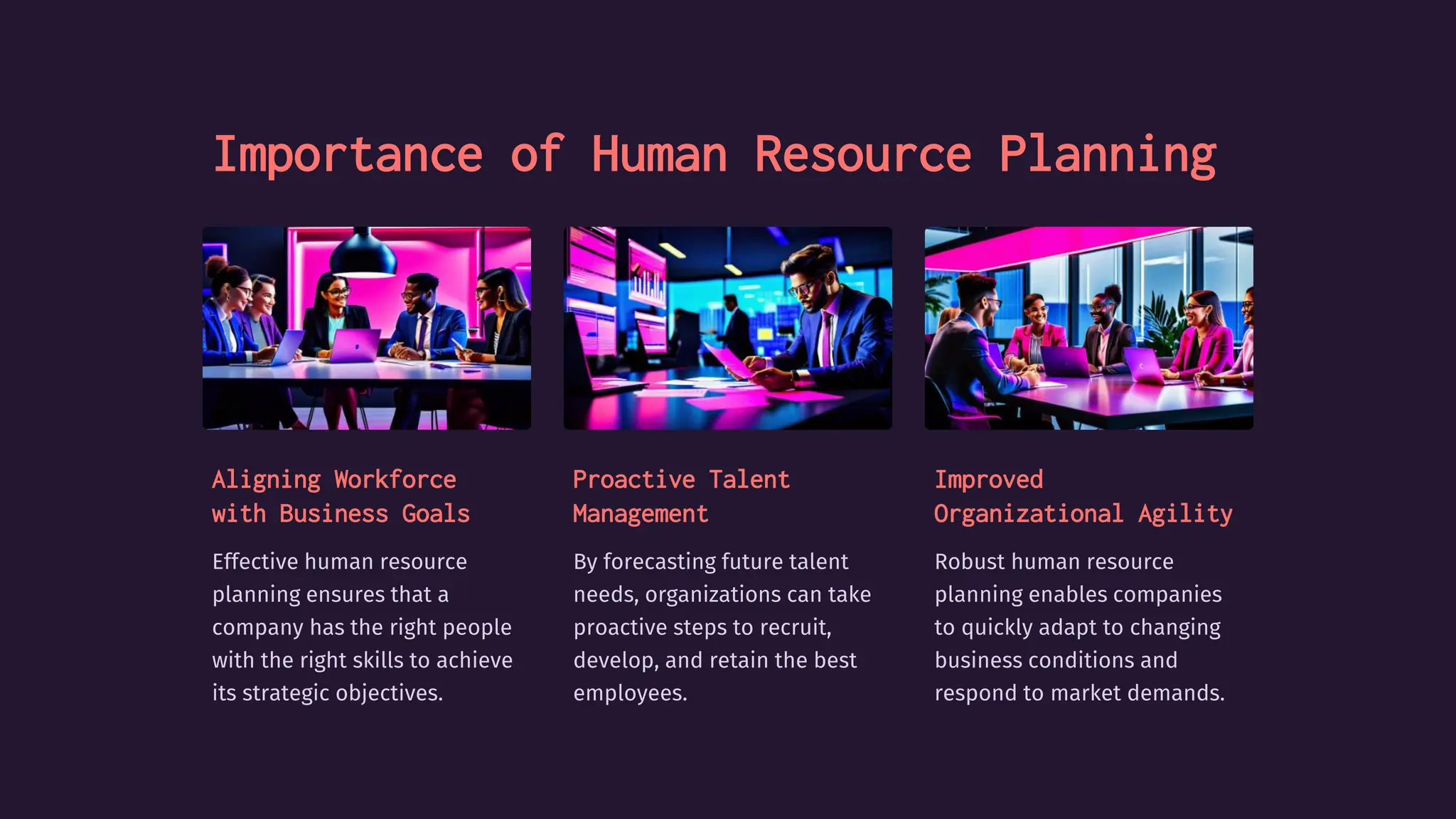 Process of Human Resource Planning...... | PDF