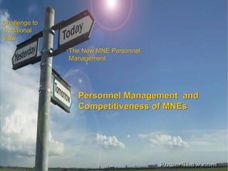 Personnel Management in MNE | PDF