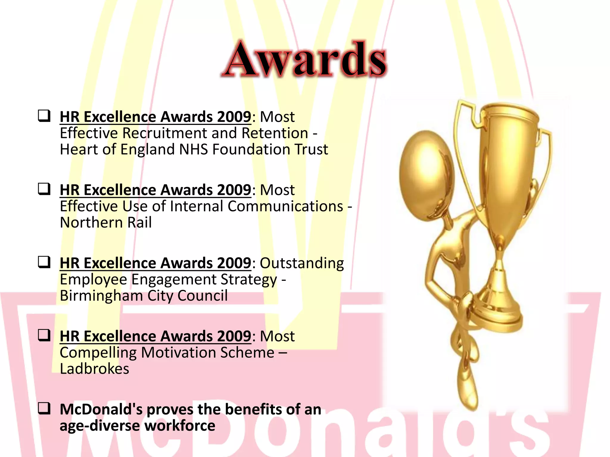 Hr practices at mc donald's | PPTX