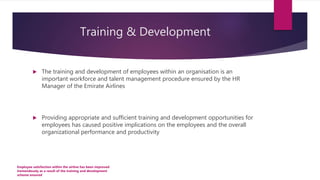 Hr practices in emirates airlines | PPTX