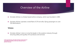 Hr practices in emirates airlines | PPTX