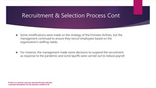 Hr practices in emirates airlines | PPTX
