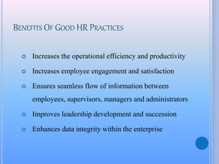 Hr practices in tcs | PPTX