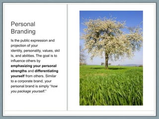 Personal Branding Presentation | PPTX
