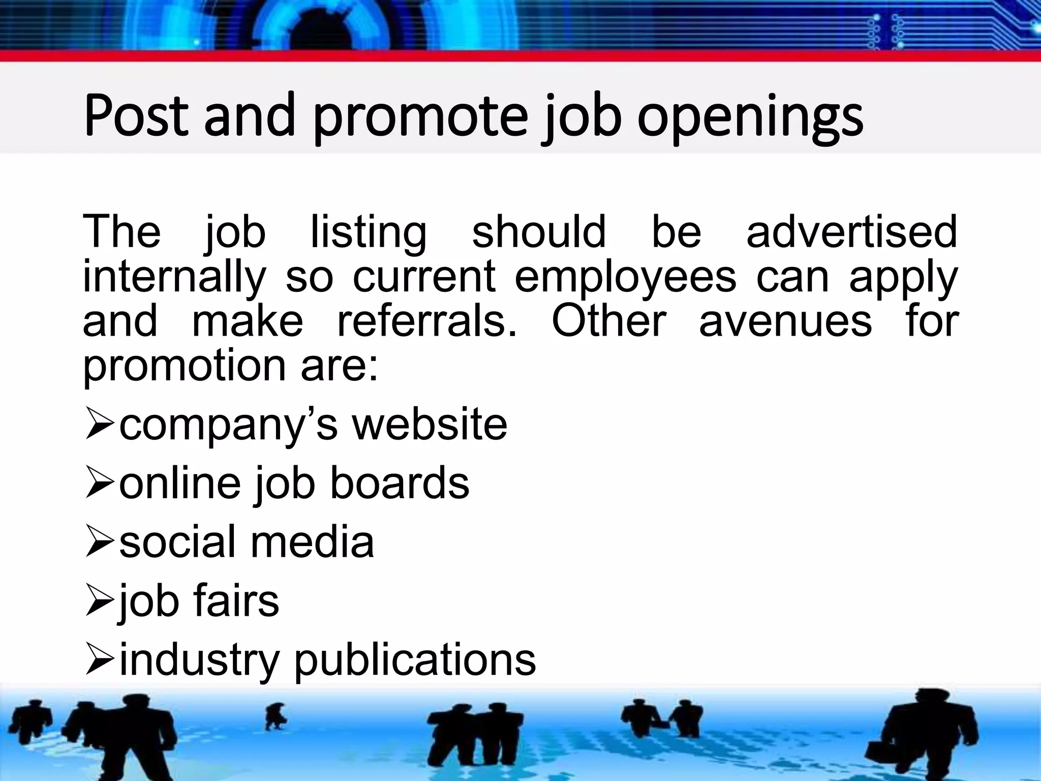Human Resource Hiring process | PPTX