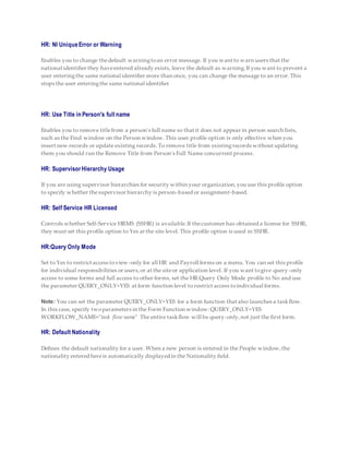 Hr profile option | DOCX