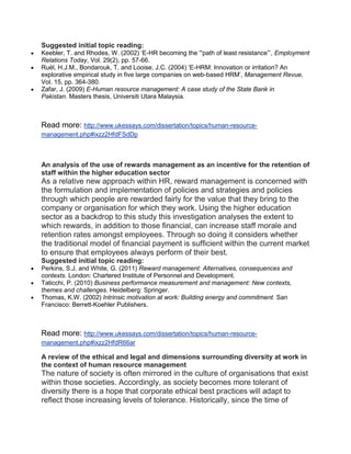 Hr project information | PDF