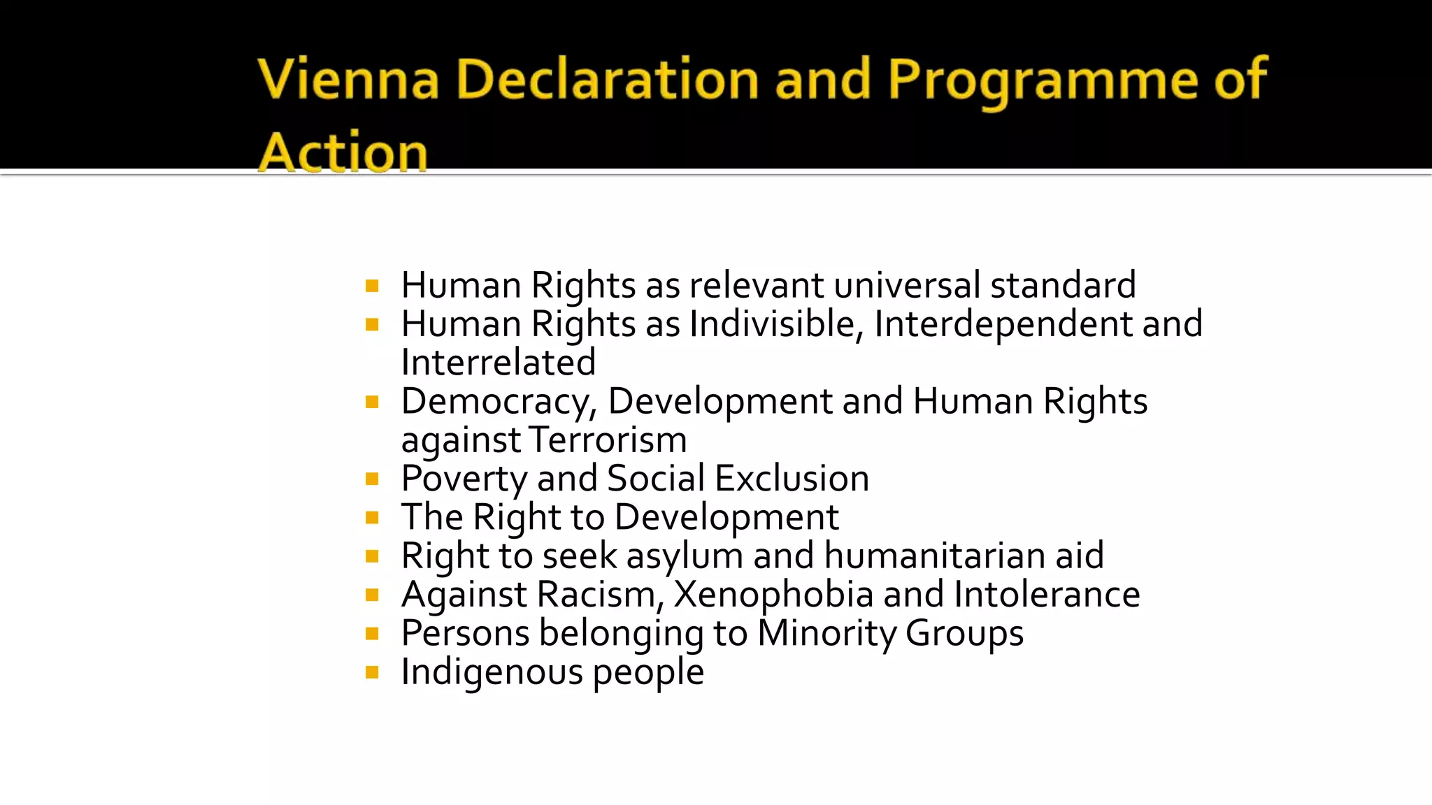 Human Rights protection mechanism | PPTX