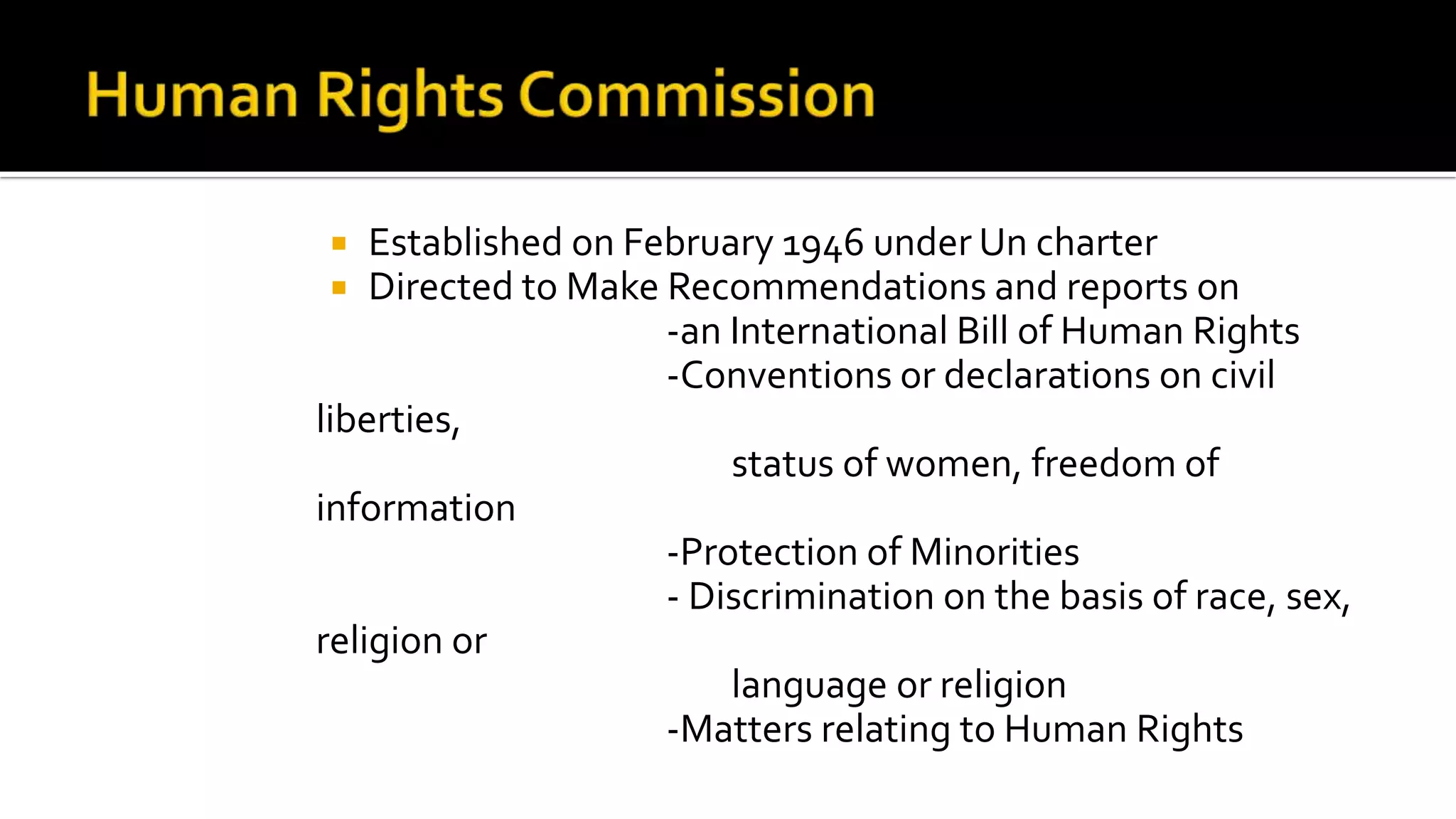 Human Rights protection mechanism | PPTX