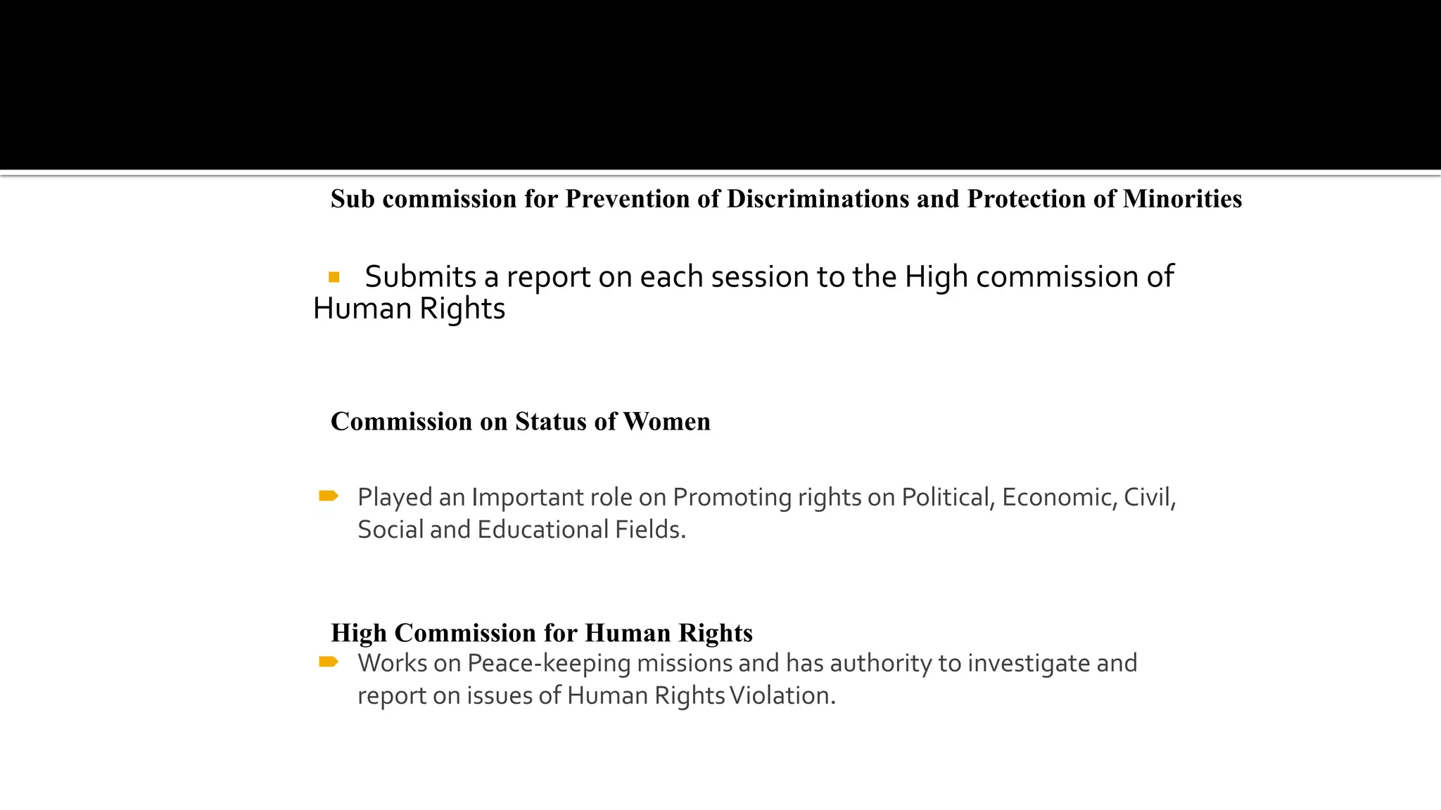 Human Rights protection mechanism | PPTX