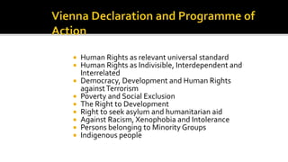 Human Rights protection mechanism | PPTX