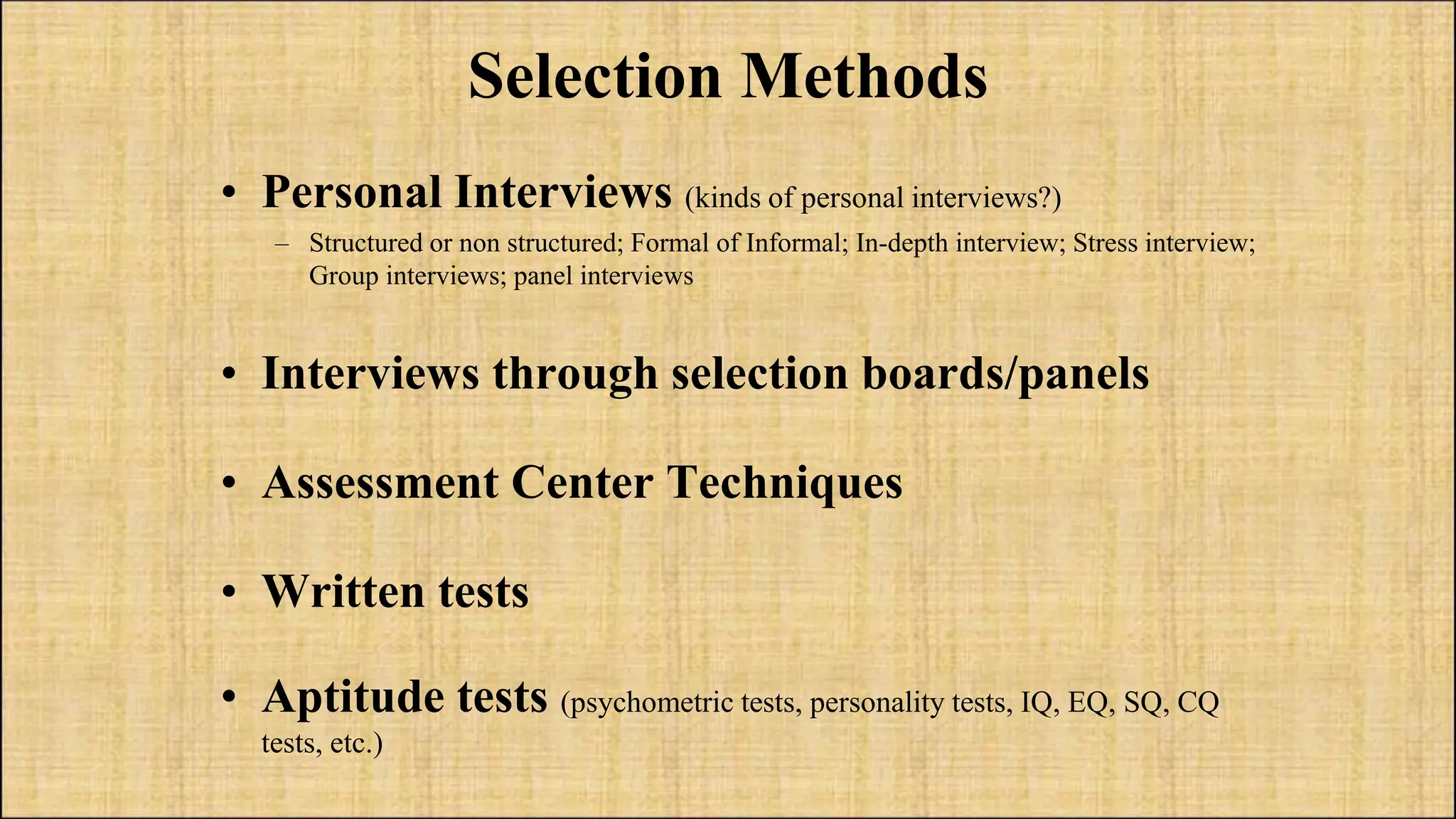 HRP & Staffing Solutions- Steps of Panel Interview Process | PPT