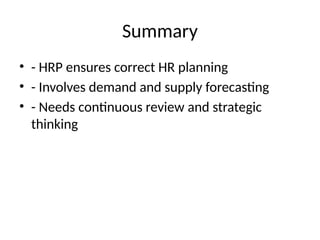 Human Resource Planning_Unit4_Presentation.pptx