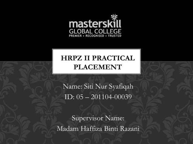 Hrpz ii presentation | PPT