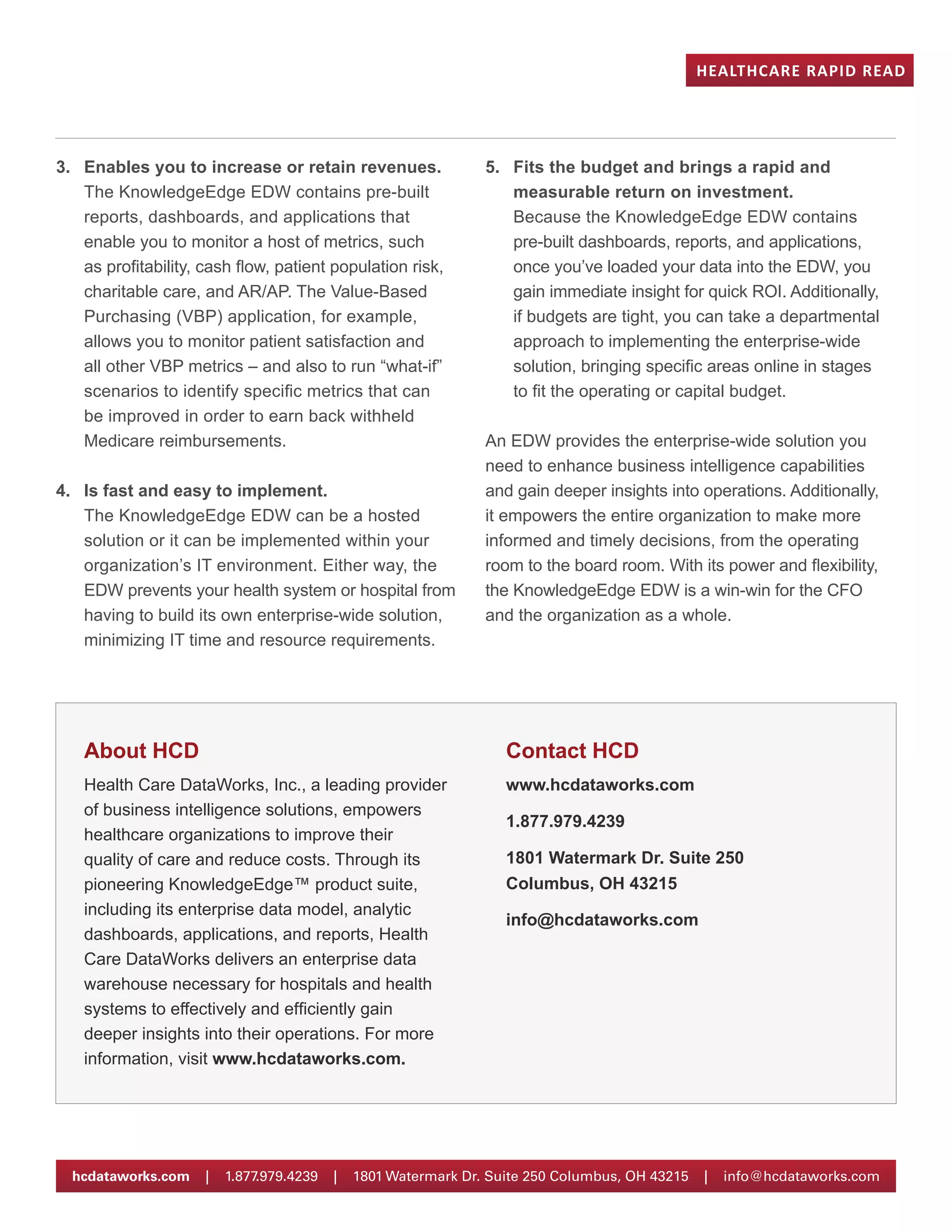 Hrr cfo-benefits | PDF