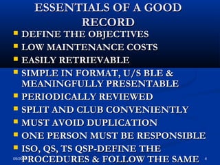 Human resource records | PPT | Human Resources | Business