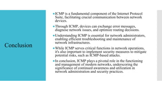 ICMP protocol , TCP IP , computer network and security.pptx