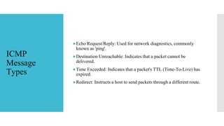 ICMP protocol , TCP IP , computer network and security.pptx