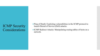 ICMP protocol , TCP IP , computer network and security.pptx