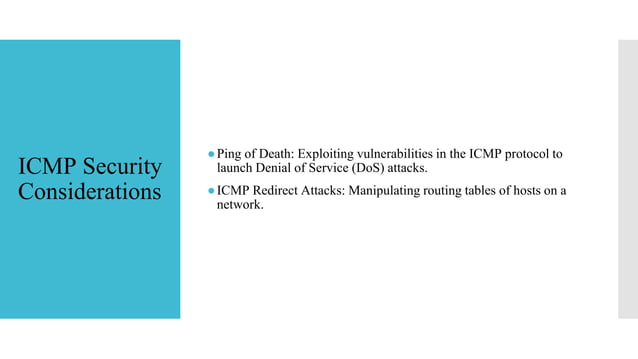 ICMP protocol , TCP IP , computer network and security.pptx
