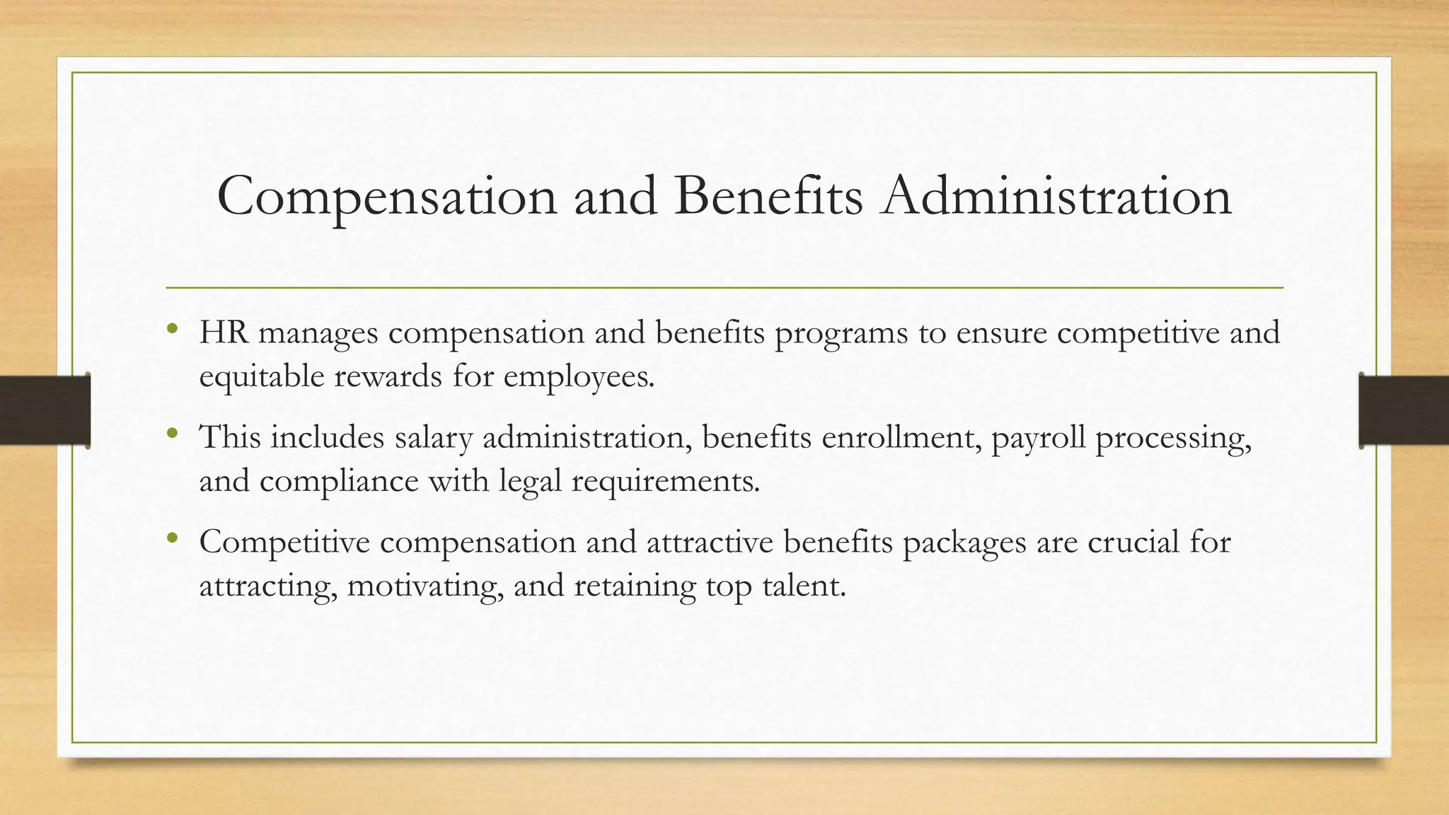 Human Resources Roles and Responsibility.pptx | Human Resources | Business