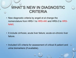 Hepatorenal syndrome | PPT
