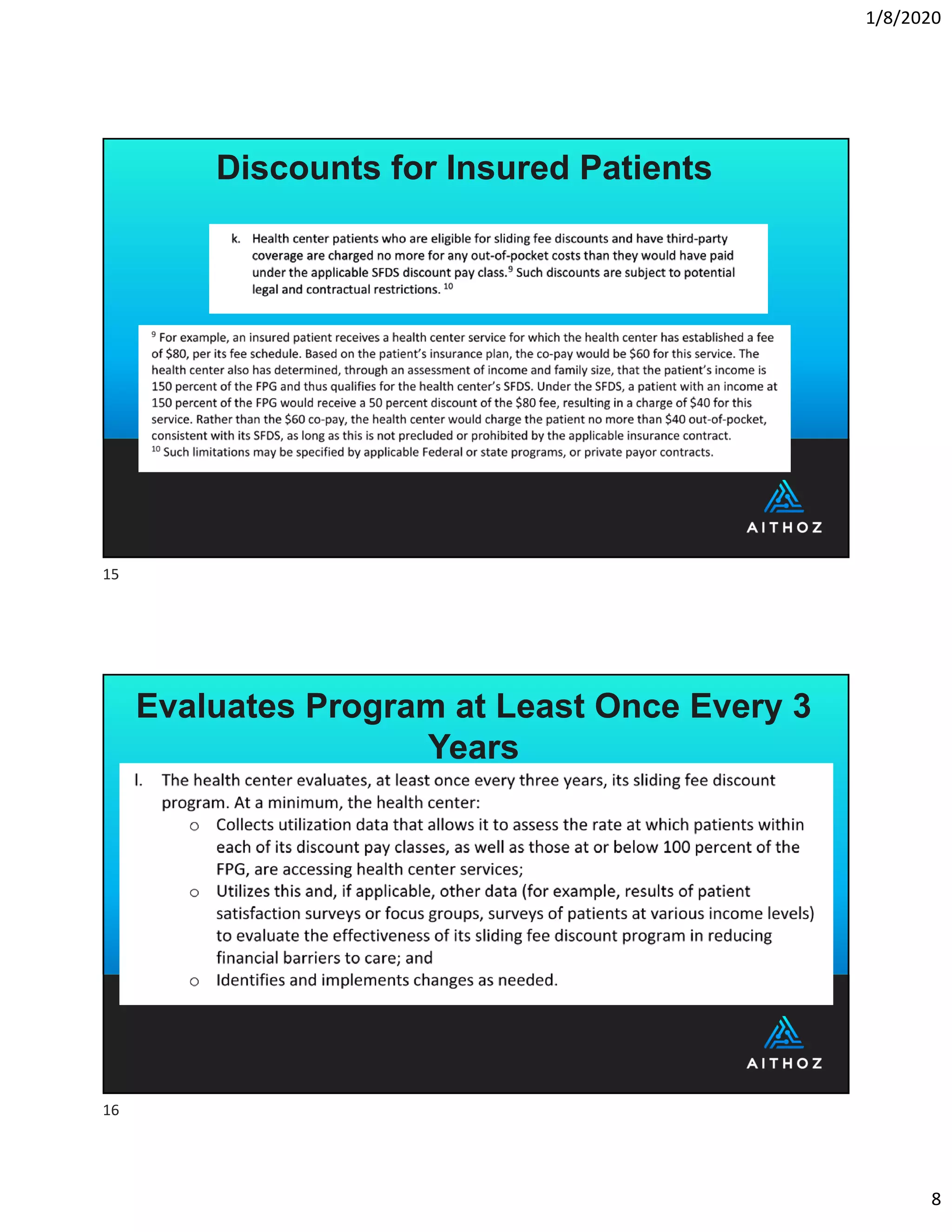 HRSA requirements for a compliant sliding fee scale | PDF